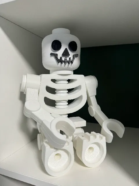 Make of Mega Brick Skeleton (10:1 scale) by Chris Langmeyer | Download ...