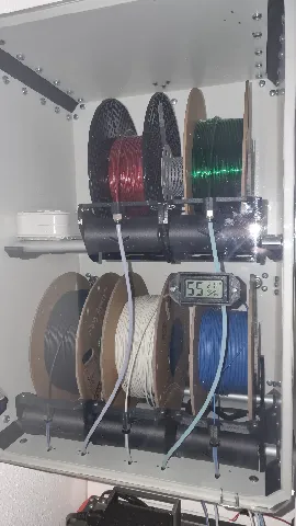 Auto-Rewind Spool Holder for RepRack by Jerrari | Download free STL ...