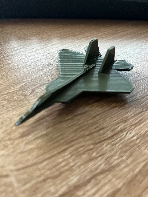 Make of F22 Raptor Kit Card by Phantom Printer | Download free STL ...