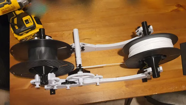 Make of Pastamatic - Filament Spool Winder for Bambu Lab X1C/P1P AMS ...