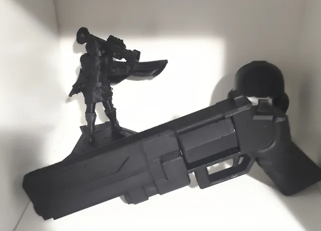 Helldivers p4 senator revolver prop by ReProps | Download free STL ...