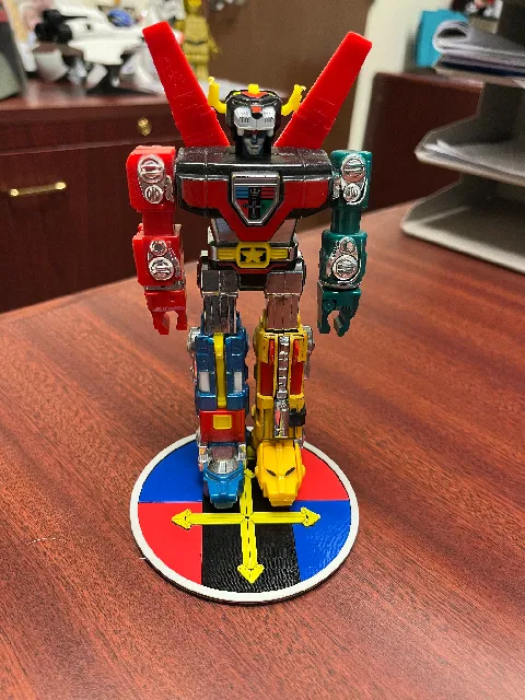 Make of Voltron Coaster / Display Stand by Phantom Printer | Download ...
