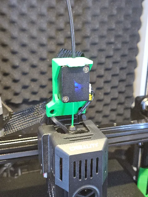 Make of Ender 3 V3 KE - Filament Sensor Mount on printhead by Mättin ...