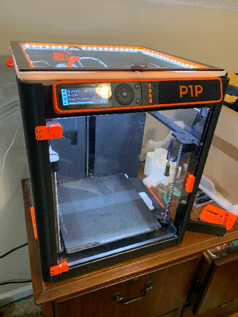 Make of Bambu Lab P1P - "Vision" Enclosure by Duane Miles | Download ...