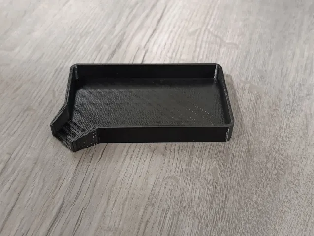 Customizable Small Parts Funnel Tray by zapta | Download free STL model ...