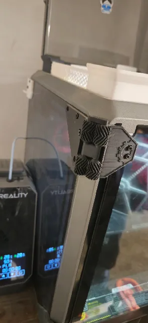 Make of Creality K1 & K1 Max Door Hinges Geared Print in Place by ...
