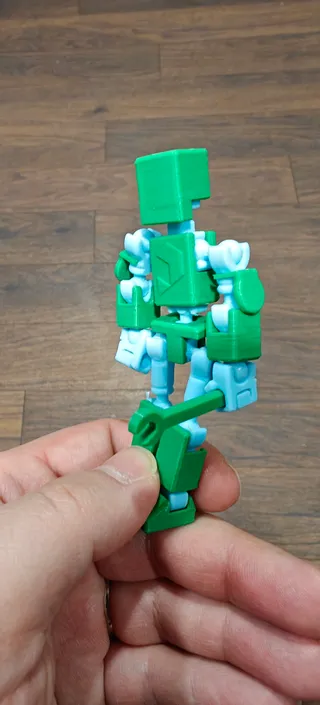 MINI 13 Printable Jointed Figure by soozafone | Download free STL model ...