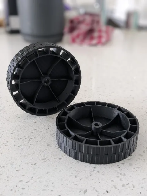 Make of Wheel parametric (OPENSCAD) by thinkingalaud | Download free ...