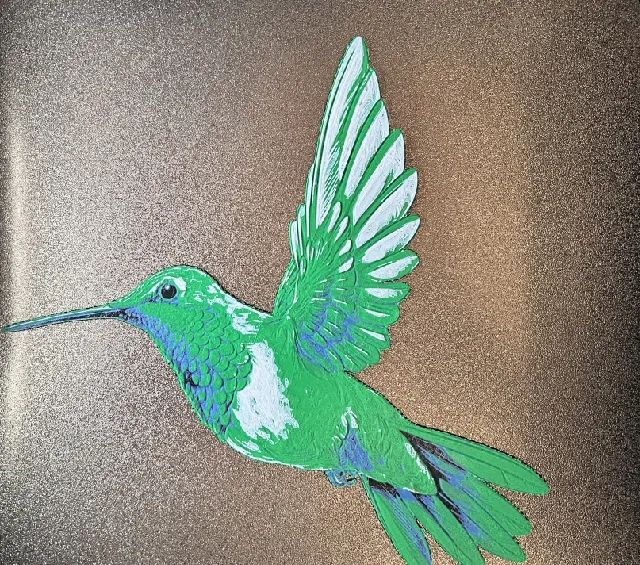 Make of HueForge Hummingbird by Arvind | Download free STL model ...