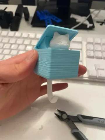 Tweaked Cat Key Hook (stronger, easier to print) by Echolalia | Download free STL model ...