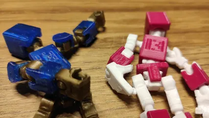 MINI 13 Printable Jointed Figure by soozafone | Download free STL model ...