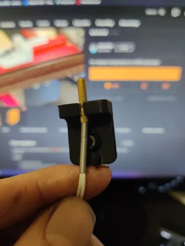 5mm Thermistor Holder Voron by neon.blue | Download free STL model ...