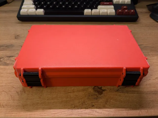 Rugged Gridfinity Box (Parametric) by PeterDesigns | Download free STL ...