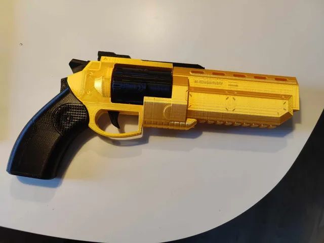 Make of 3dworkbech Revolver by Frederik Egsgaard | Download free STL ...