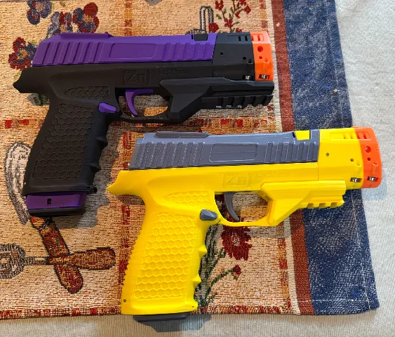 Znc Aus - Compact Powerful Nerf Toy Foam Dart Pistol - Up to 200FPS by ...