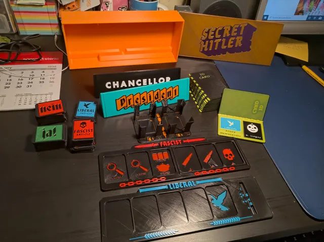 Make of Secret Hitler Board Game Enhanced^3 by Javier M. G. | Download ...