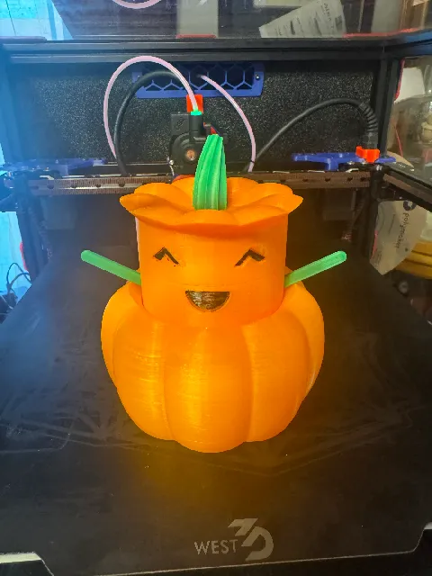 Make of New & Improved Split Happy Pumpkin (single extruder) by ...