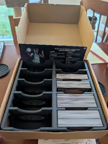 Trading card organizer insert for Filament boxes by Matthew Swontek ...