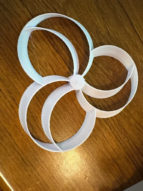 Make of #0060 Toroidal Rotor/Propeller - 3 loop + 3 blade by Danie ...