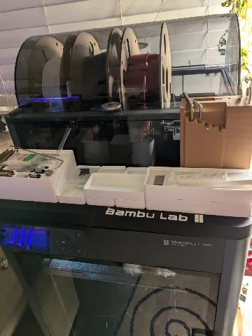 Bambu Lab P1S Gridfinity Base by LuukvdBeemt | Download free STL model ...