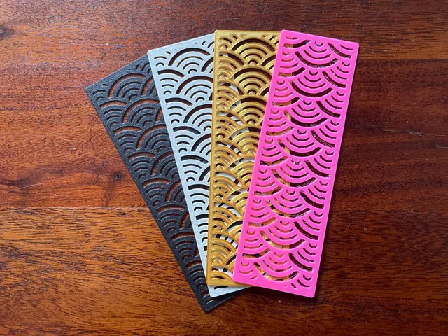 Japanese Bookmarks by Referentiel | Download free STL model ...