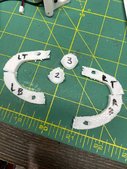 Make of DJI Goggles 2 (Avata) fitment parts, foam insert & nose inserts ...