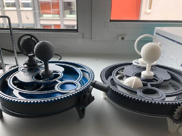 Make of Mechanical Orrery by Jak3D | Download free STL model ...