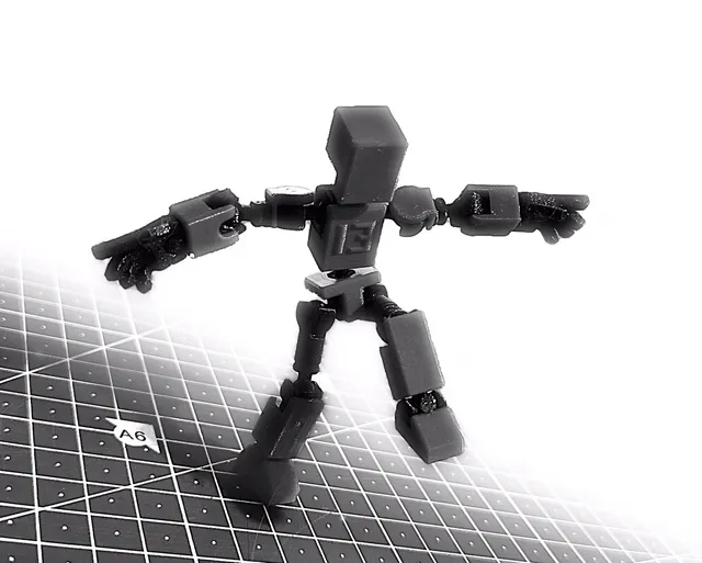 Make of MINI 13 Printable Jointed Figure by Peter H | Download free STL ...