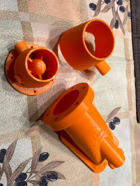 Make of Water Jet Pump - Jet Drive 54mm - Pump Jet by petit | Download free STL model ...