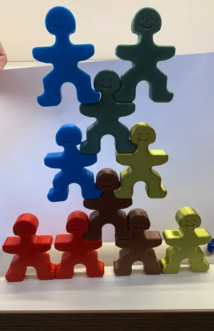 Balancing Acrobats - Kids Skill Game by nilson_fx | Download free STL ...