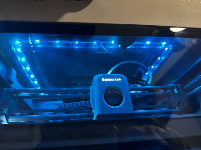 Make of Bambu Lab AMS light stand (newer version) by Neal Rapoport ...