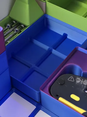 Gridfinity Box Lite - Filament friendly bins by GlennovitS 3D | Download free STL model ...