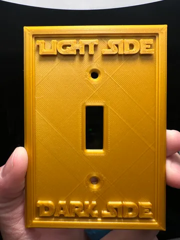 Jedi Light Switch Cover by Gregory Leblanc | Download free STL model ...