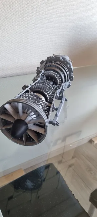 3d Printable Turbojet Engine by linus3d | Download free STL model ...