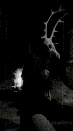 Wendigo/Krampus/Leshen Mask with CONNECTORS by Furial | Download free ...