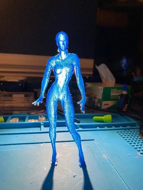 Make of Mystique X-men by Lucky Asmodeus | Download free STL model ...