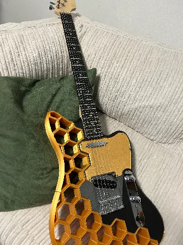 The Prusacaster - a 3D printable guitar by Mikolas Zuza | Download free ...