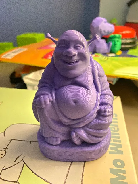 Make of Shrek Buddha - Shrek as Buddha by jimmirra | Download free STL ...