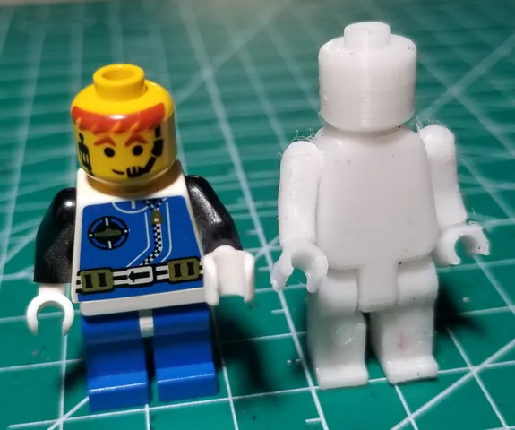 Movable Lego Mini Figure Fig by Scott-3d | Download free STL model ...