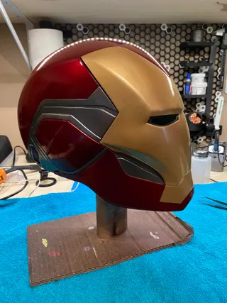 iron man mk85 helmet by matthew duncan | Download free STL model ...