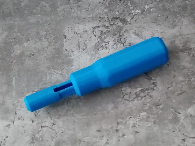 Make of 2.5mm Allen key handle by René | Download free STL model ...