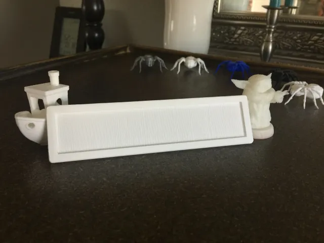 Slide-in Label Holder by mageb | Download free STL model | Printables.com