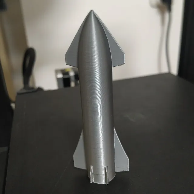 Make of SpaceX Starship by Zoubkyn | Download free STL model ...