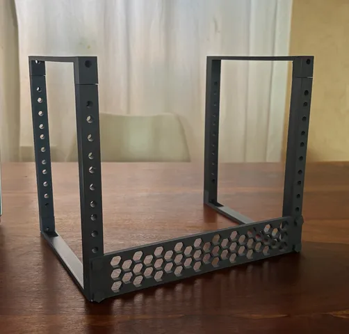 10 inch server rack by McBig | Download free STL model | Printables.com