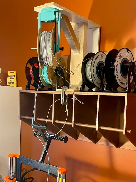 Make of Spool Rotator by Jove | Download free STL model | Printables.com