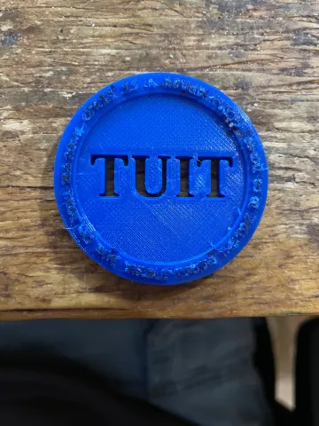 Round Tuit by Sandy Wrestler | Download free STL model | Printables.com