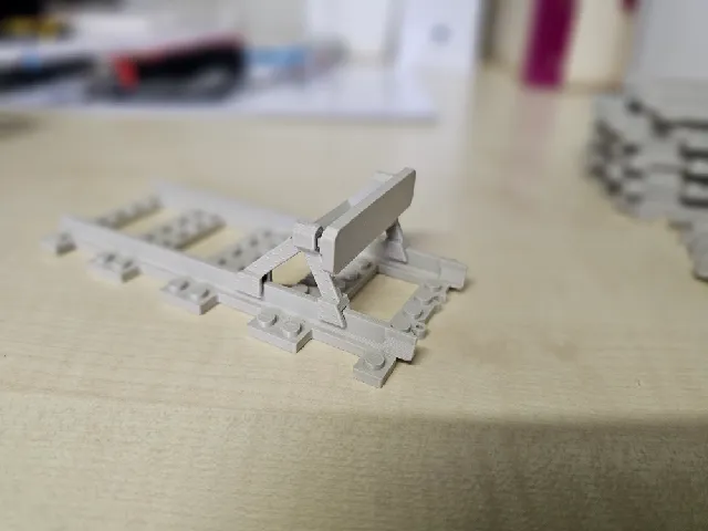 Lego Train Buffer by Otto | Download free STL model | Printables.com