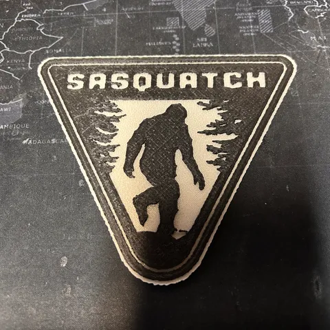 Sasquatch Emblem by Sam Hain | Download free STL model | Printables.com