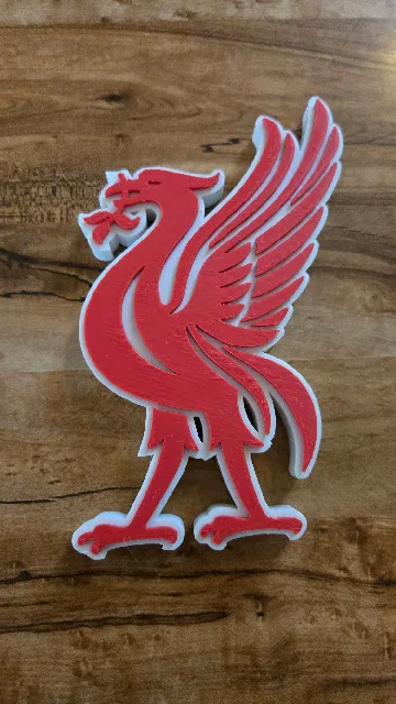 Make of Liverpool Liver bird Logo by MakerWerks | Download free STL ...