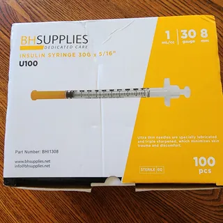 Refrigerated Peptide/Insulin Syringe 2x a Day 1 Week Storage by Cpu77 ...